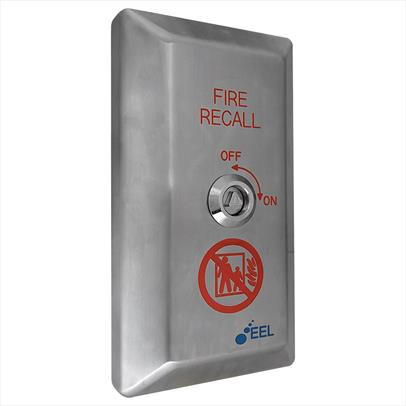 Firefighters Switch Surface Mounted - Fire Recall Type - Elevator Equipment